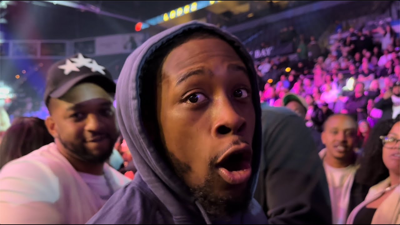 Keyshawn Davis, Kenneth Sims, & Jared Anderson post fight immediate ...