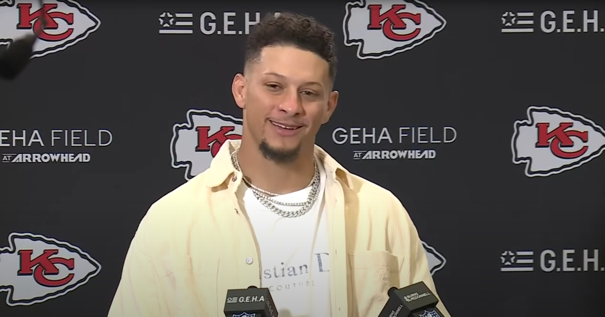 Chiefs QB Patrick Mahomes reveals the mastermind behind NSFW trickery ...