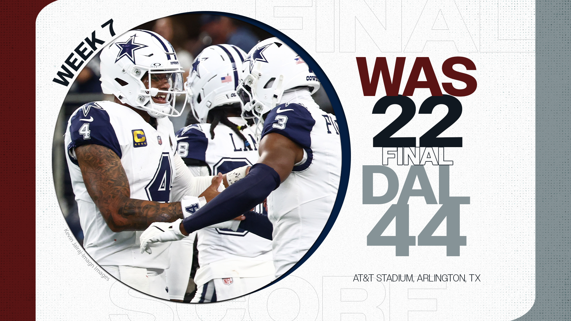 Commanders vs. Cowboys highlights: Dallas dominates NFL Week 7 game