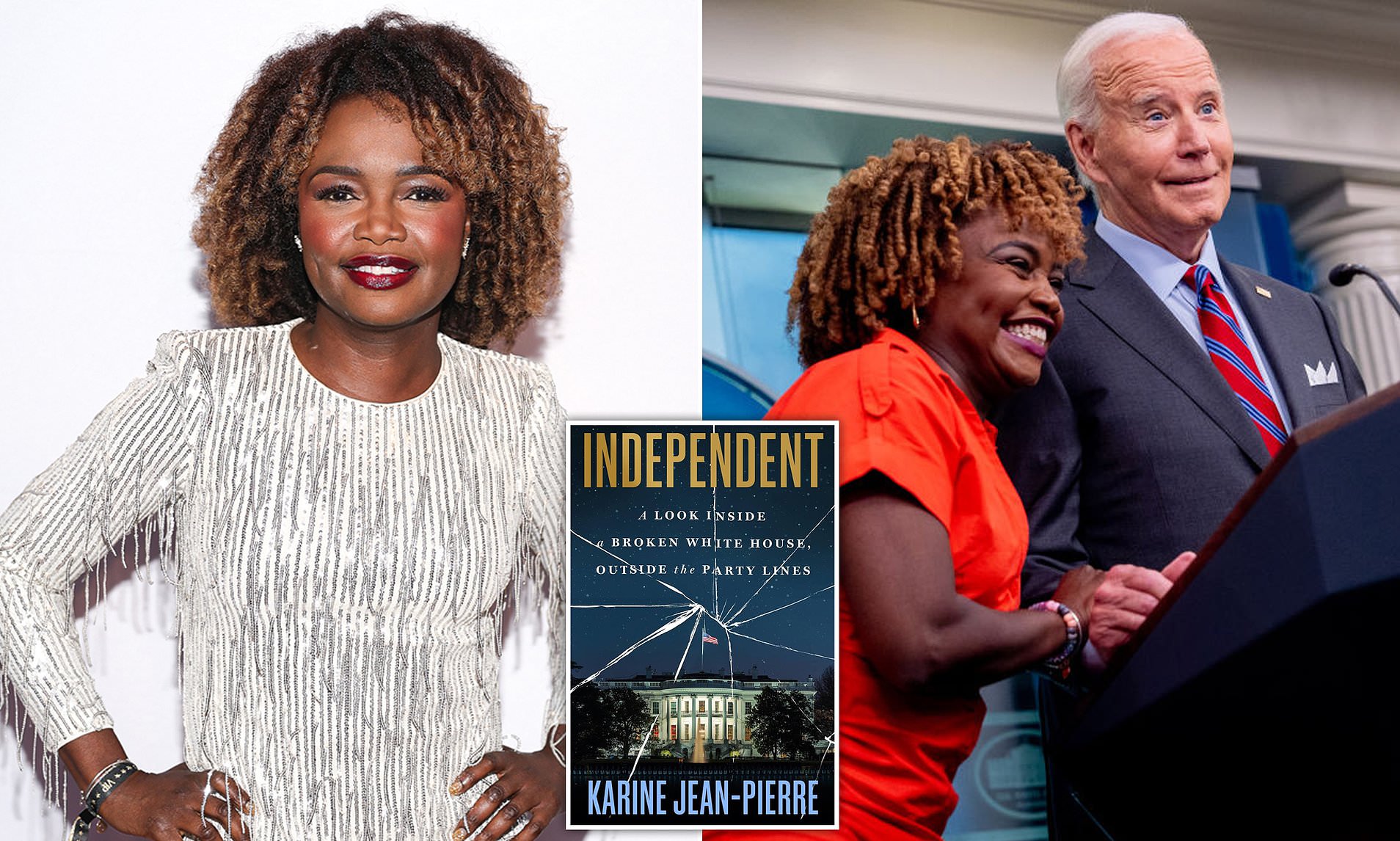 Biden's former mouthpiece Karine Jean-Pierre reveals how he left her ...