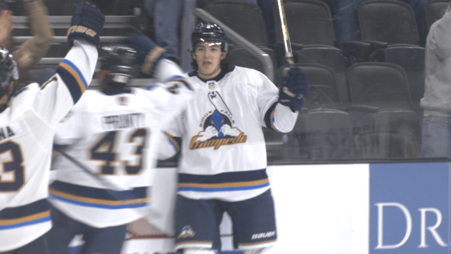 Herd fly over Chicago Steel with three power play tallies
