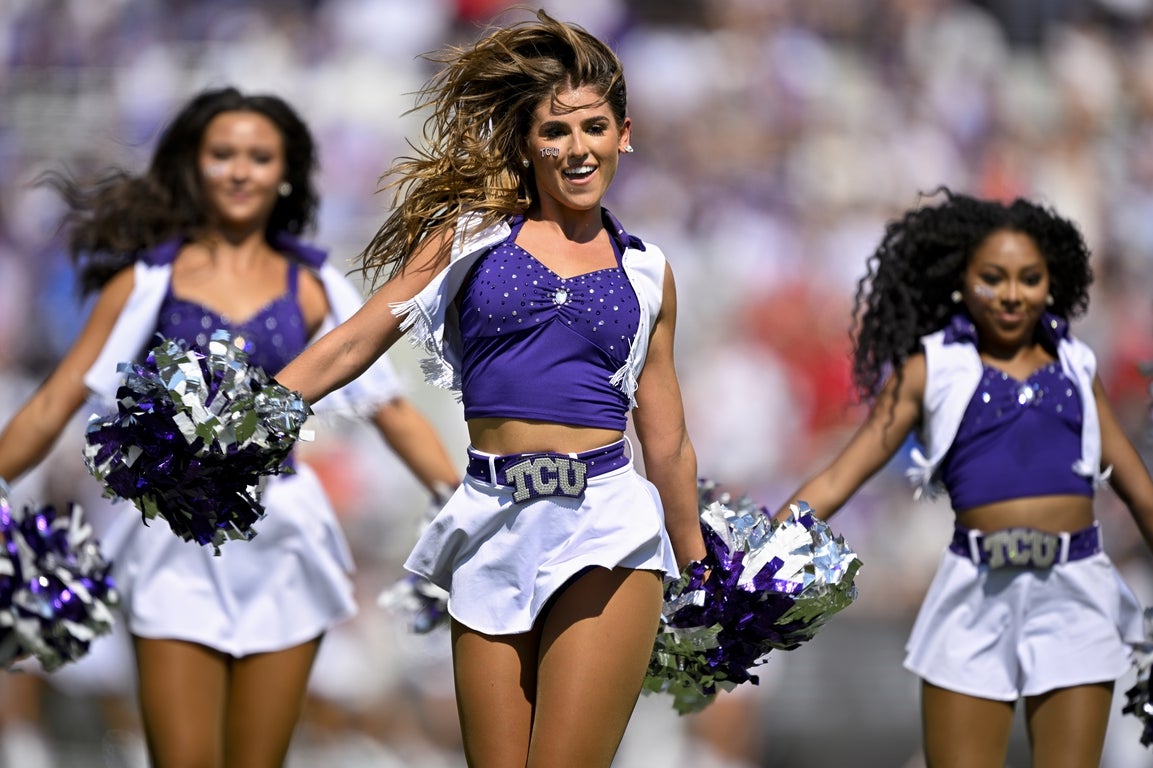 Stellar photos of Big 12 cheerleaders from the 2025 college football season