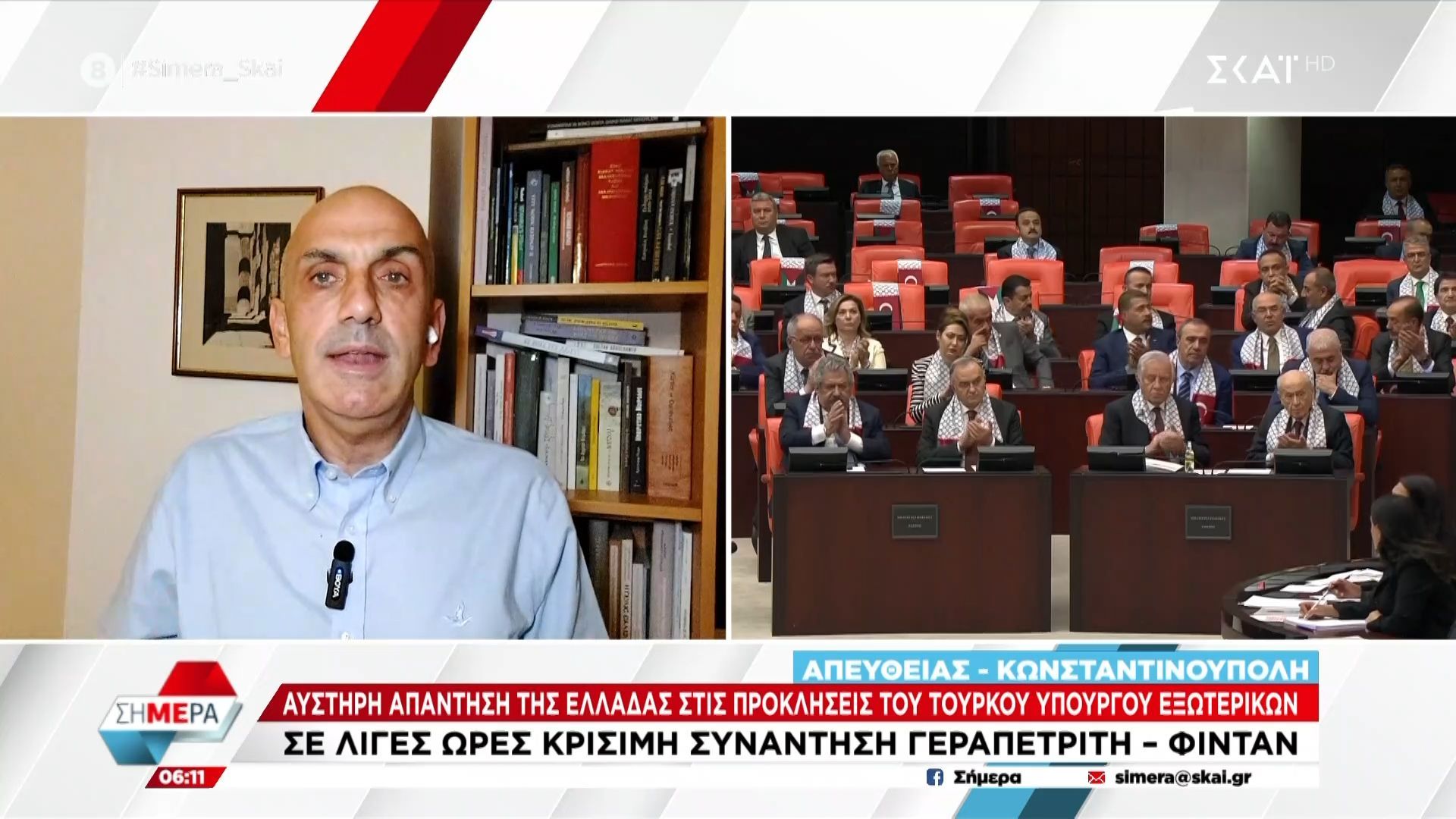 Μ. Κωστίδης: «Η Τουρκία δεν μιλά για αιτία πολέμου, είναι μετατόπιση ...