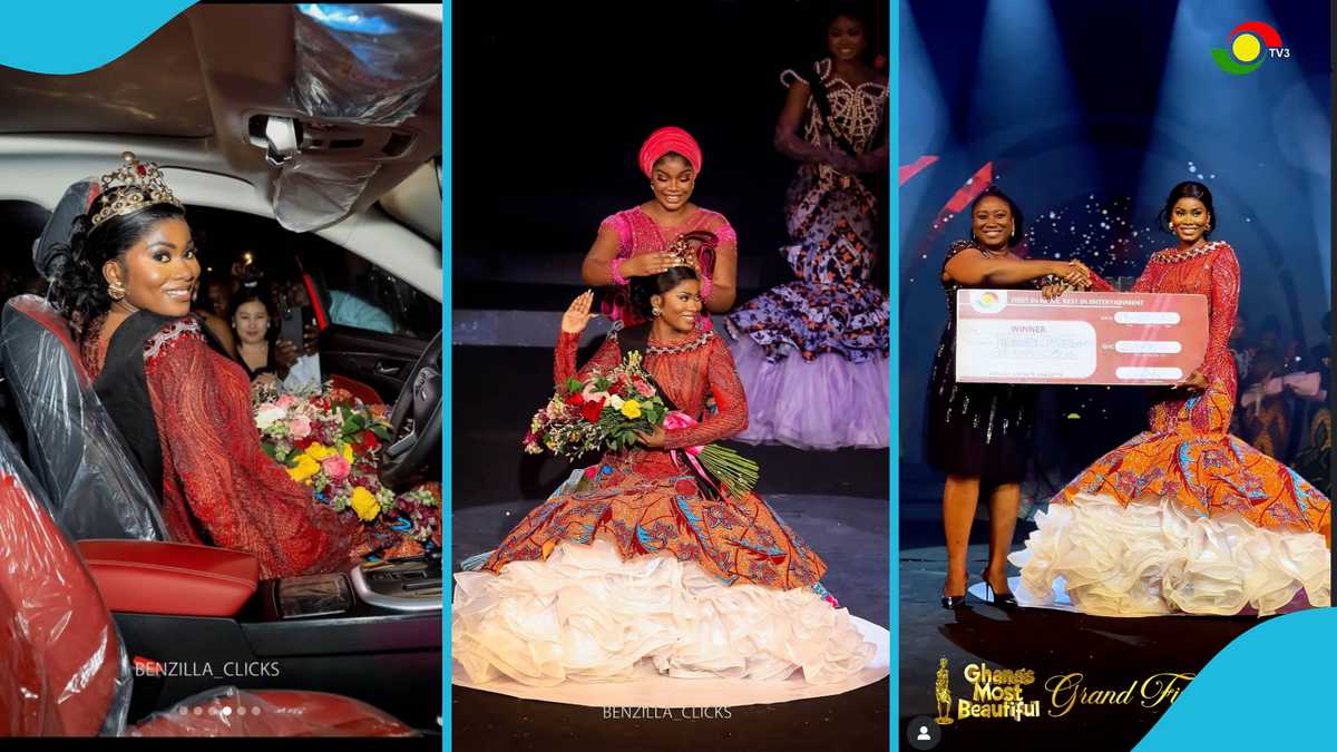 2025 GMB winner Etornam drives home a GH¢410,000 red SUV while ...