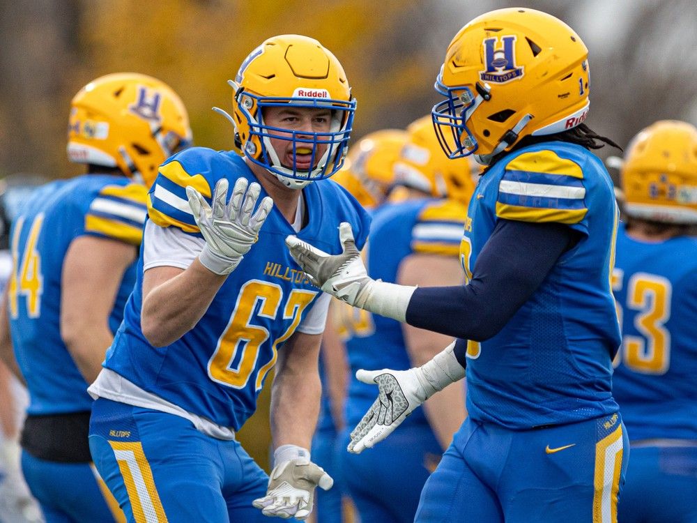 Hilltops headed to PFC championship game in Regina after dominant win ...