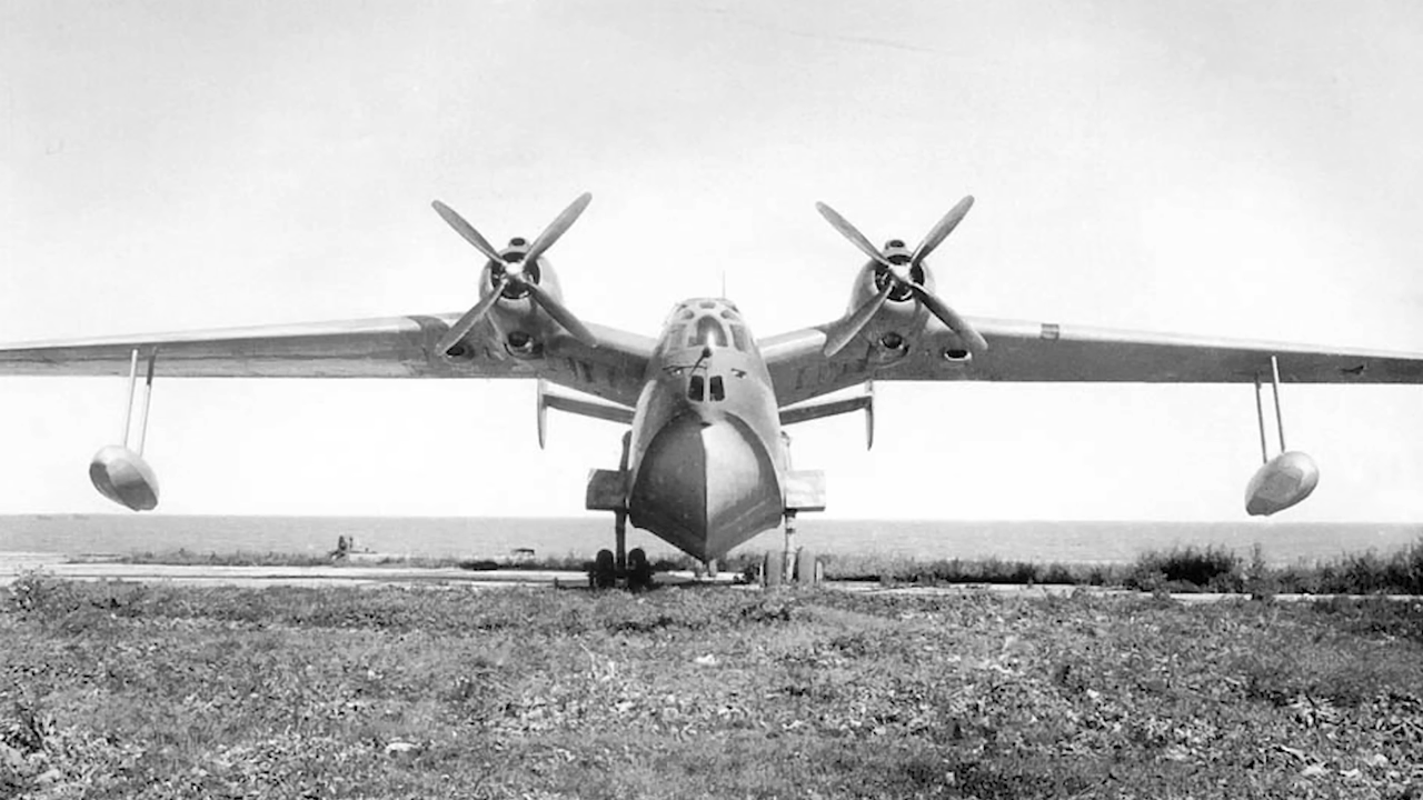 The giant Soviet flying boat that hunted NATO submarines