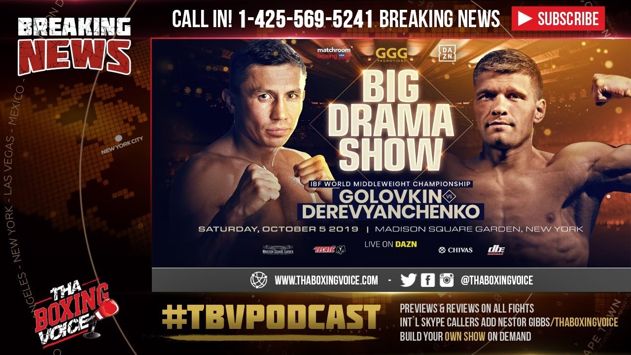 ☎️Golovkin vs Derevyanchenko Offical Press Conference at Madison Square ...