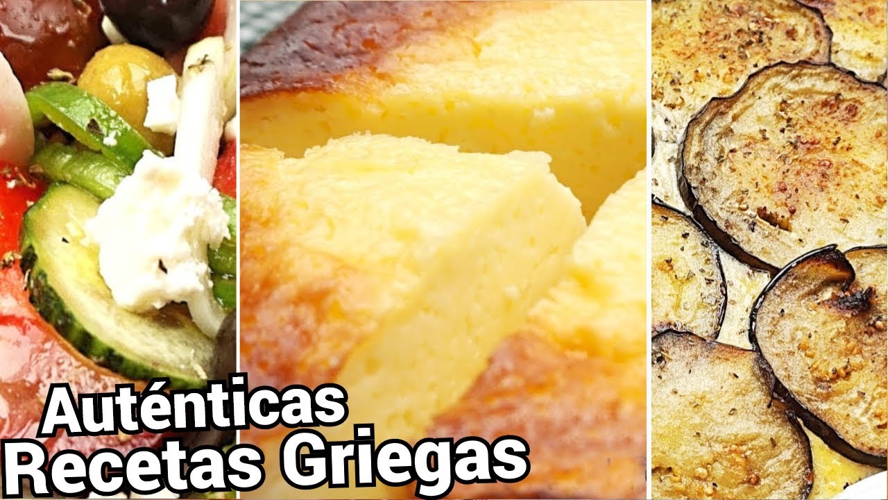 Menú griego fácil y completo