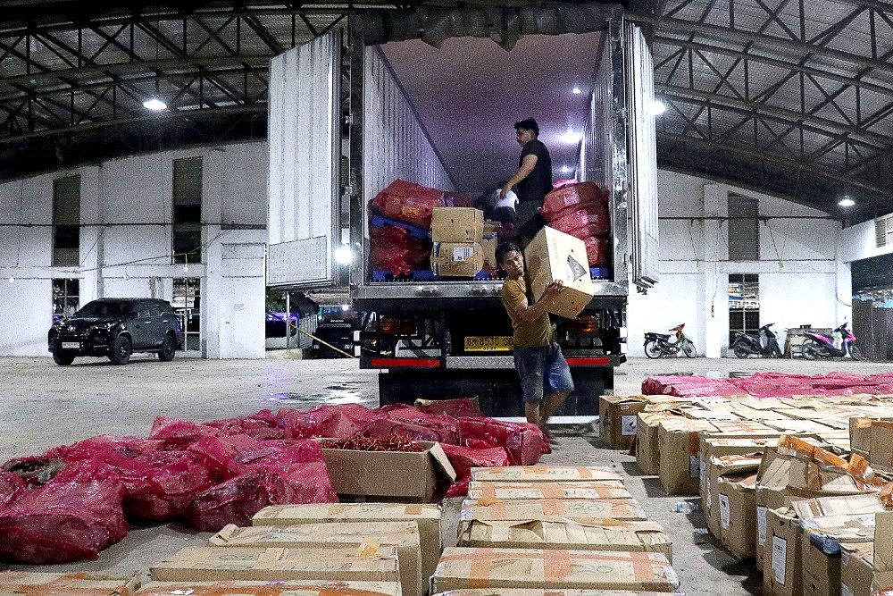 50 Ton Cabai dari Jawa Masuk Bertahap ke Sumut