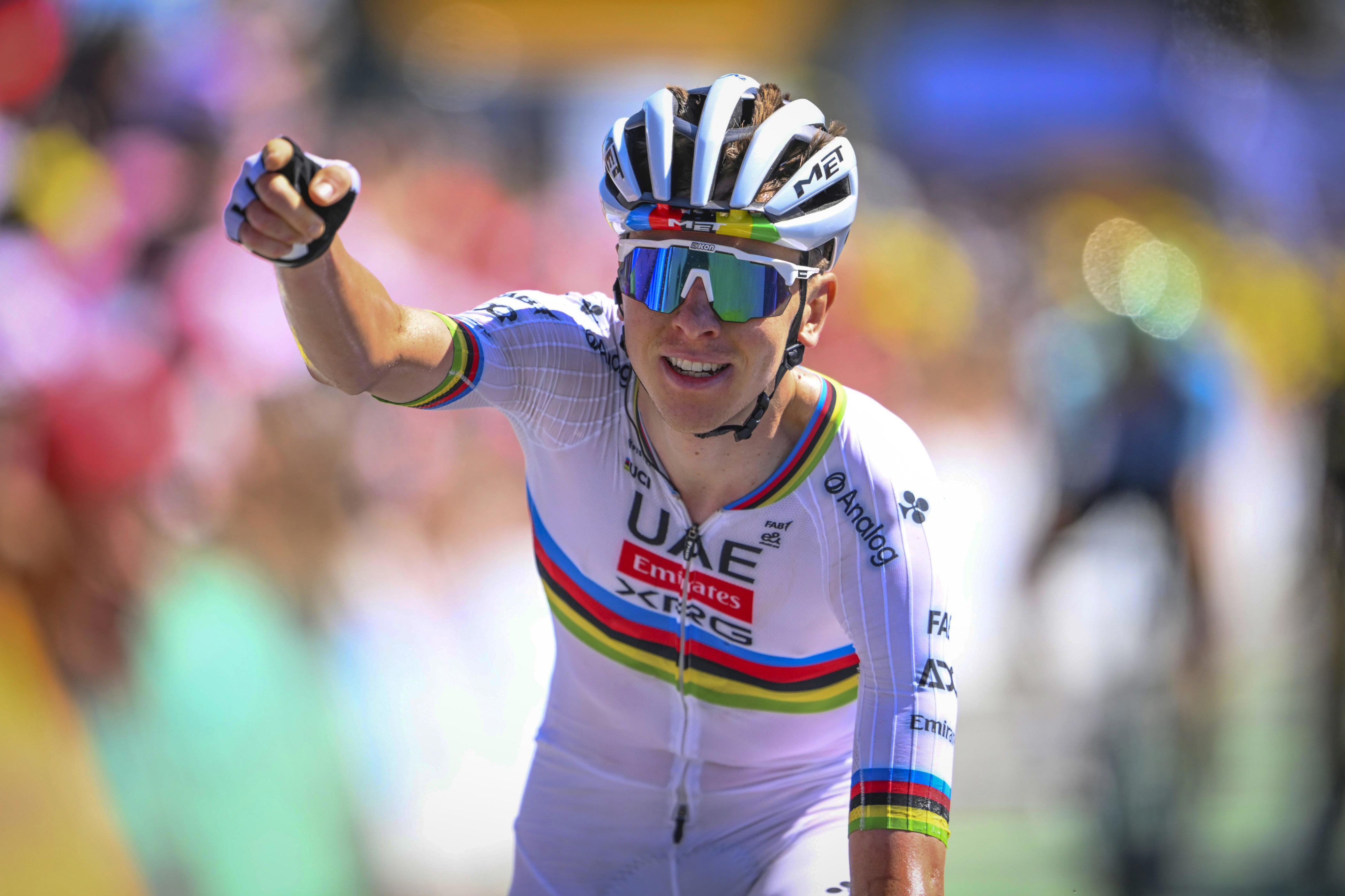 Peloton is Pogacar beu volgens Franse klimmer: 'Veel renners zijn het ...