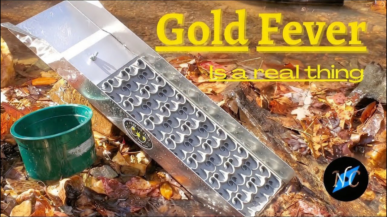 Recovering Gold in North Carolina – Dream Mat Sluice Box Madness!