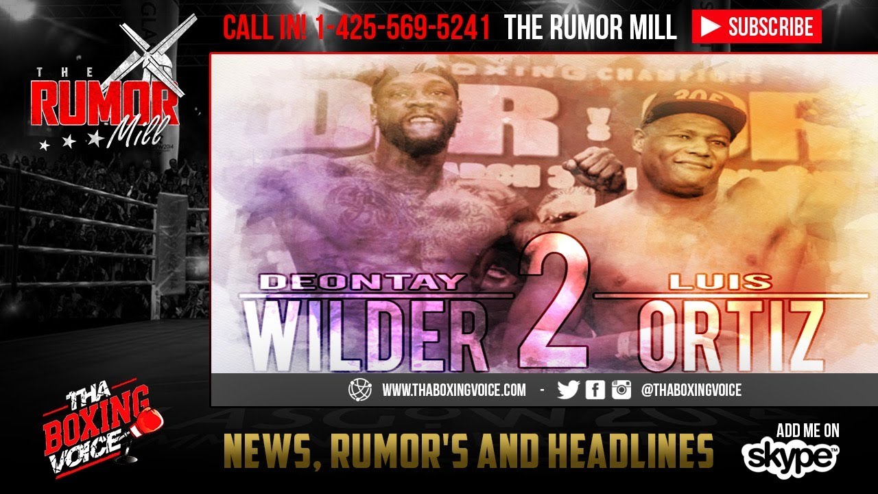 ☎️Deontay Wilder vs Luis Ortiz date leaked, WBC suggesting November 9th😱