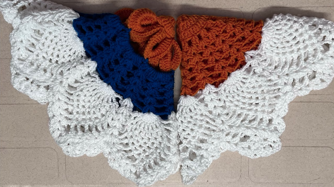 Stunning Crochet Thalpose Design! Elegant Woolen Rumal for Your Table