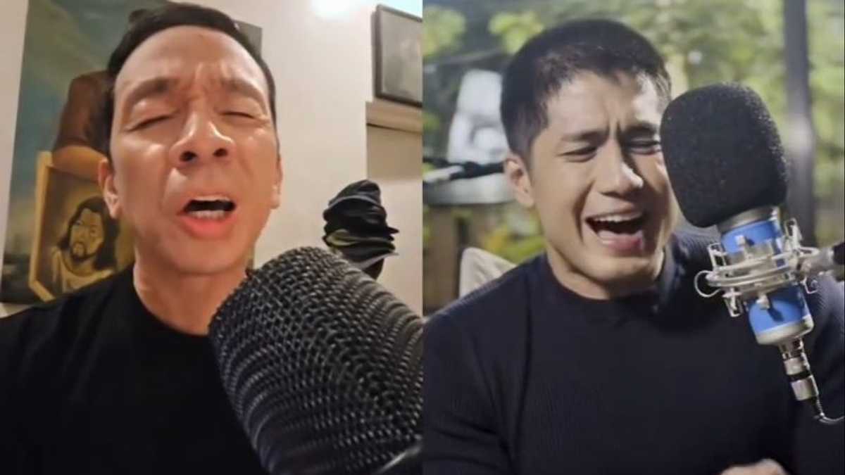 Kuya Kim posts edited 'duet' video alongside Aljur Abrenica's viral cover