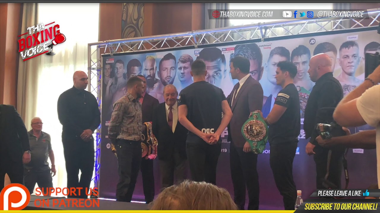 🔴Vasyl Lomachenko vs Luke Campbell face off ️