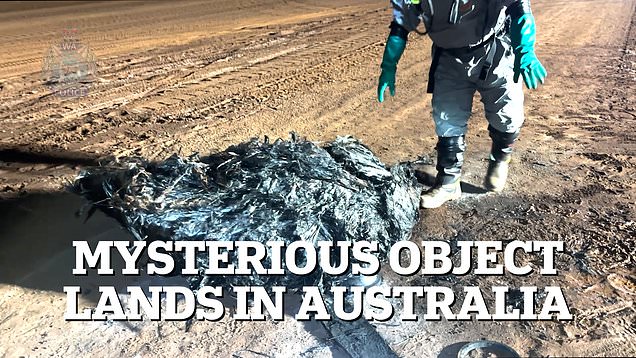Mysterious unknown object crash lands in the Australian Outback