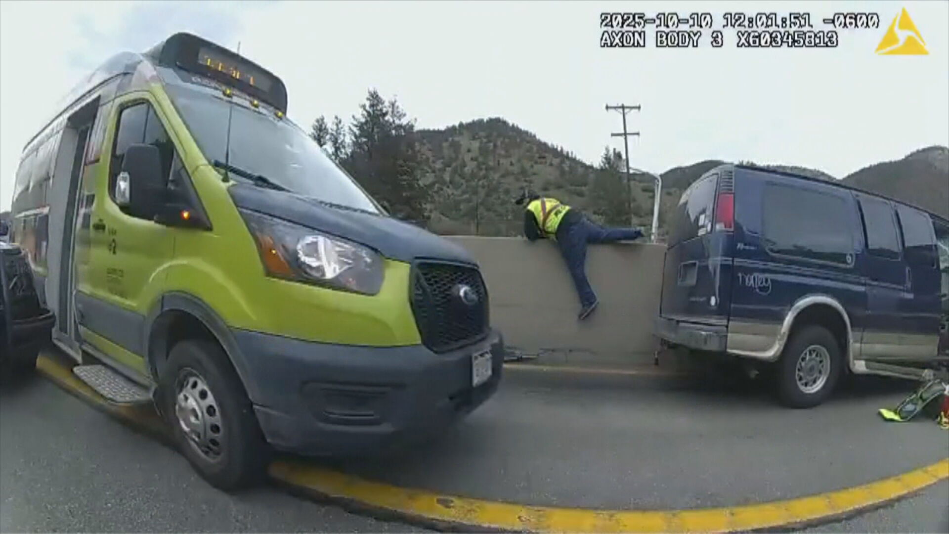 Search continues for suspect who stole a Colorado shuttle bus, struck ...