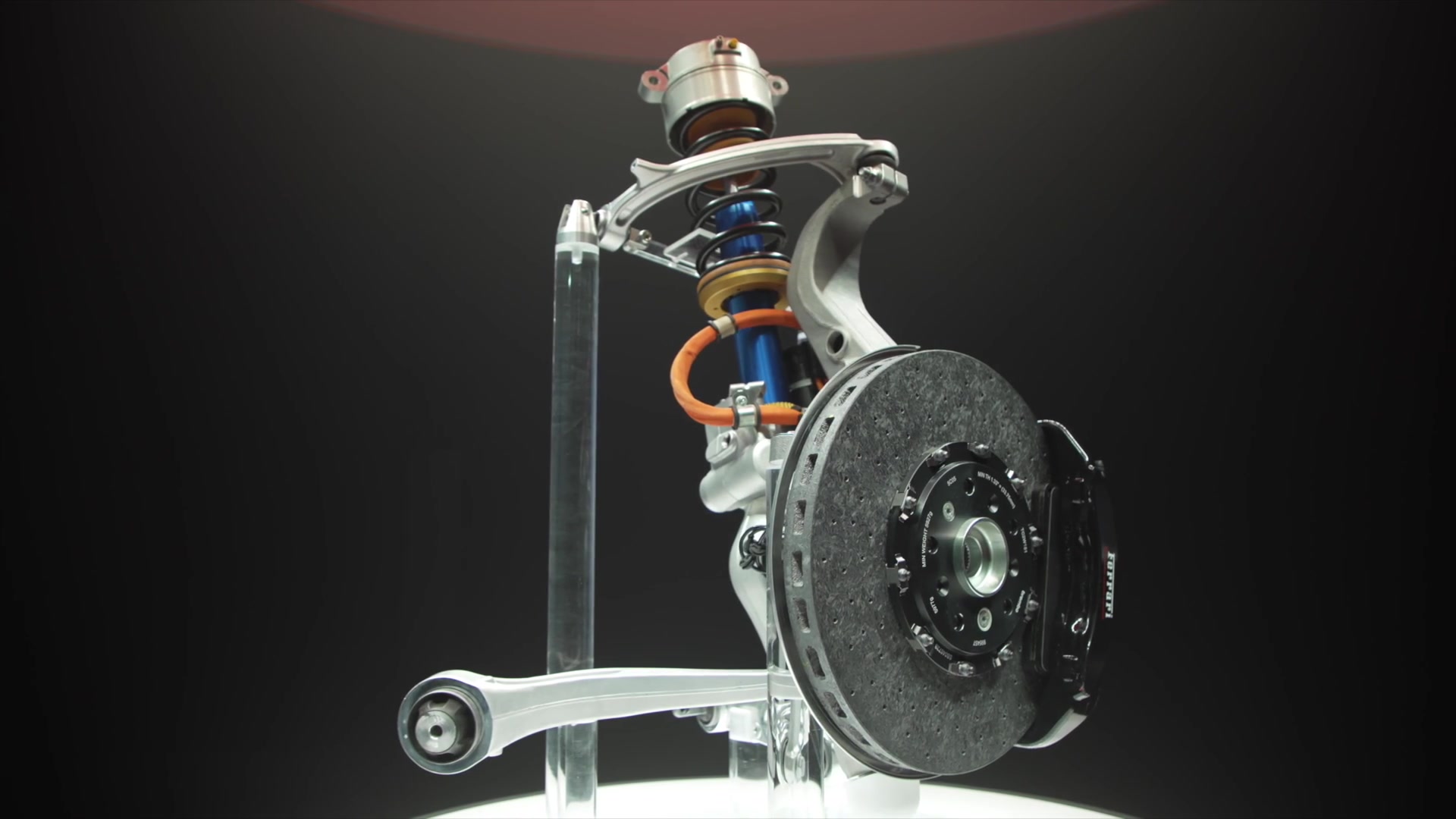 The new Ferrari Elettrica - Front Active Suspension