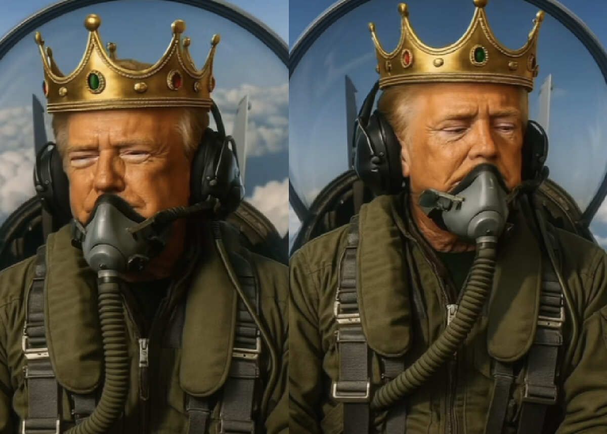 Donald Trump mocks protesters with crowned ‘King Trump’ video