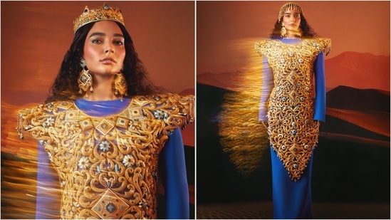World’s heaviest gold dress unveiled in Dubai: Weighs over 10kg ...