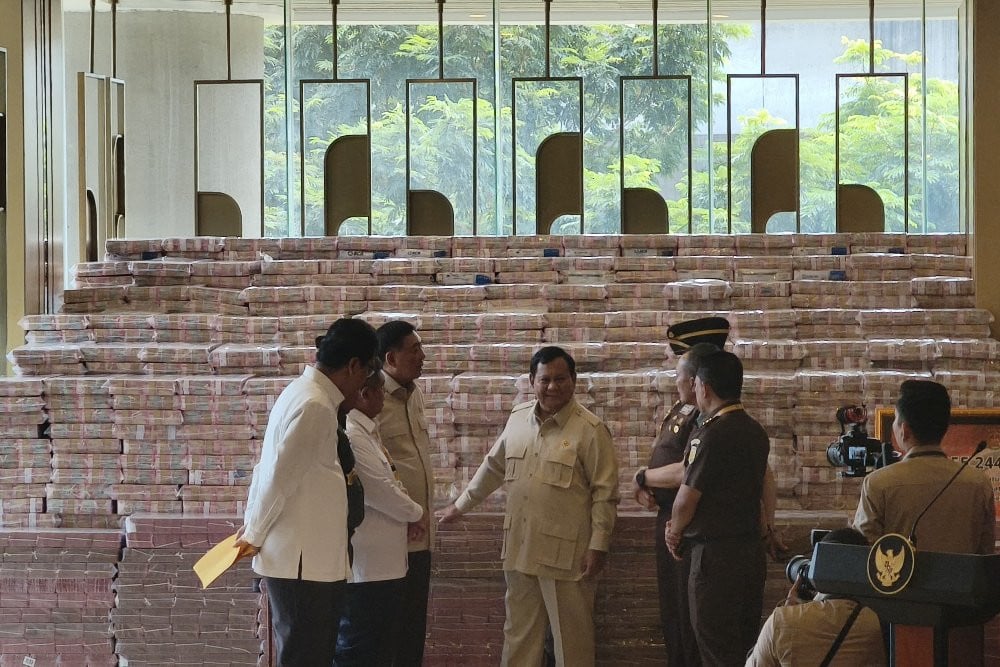 Prabowo: Penyerahan Uang Korupsi CPO Rp13,2 Triliun Pertanda Baik 1 ...