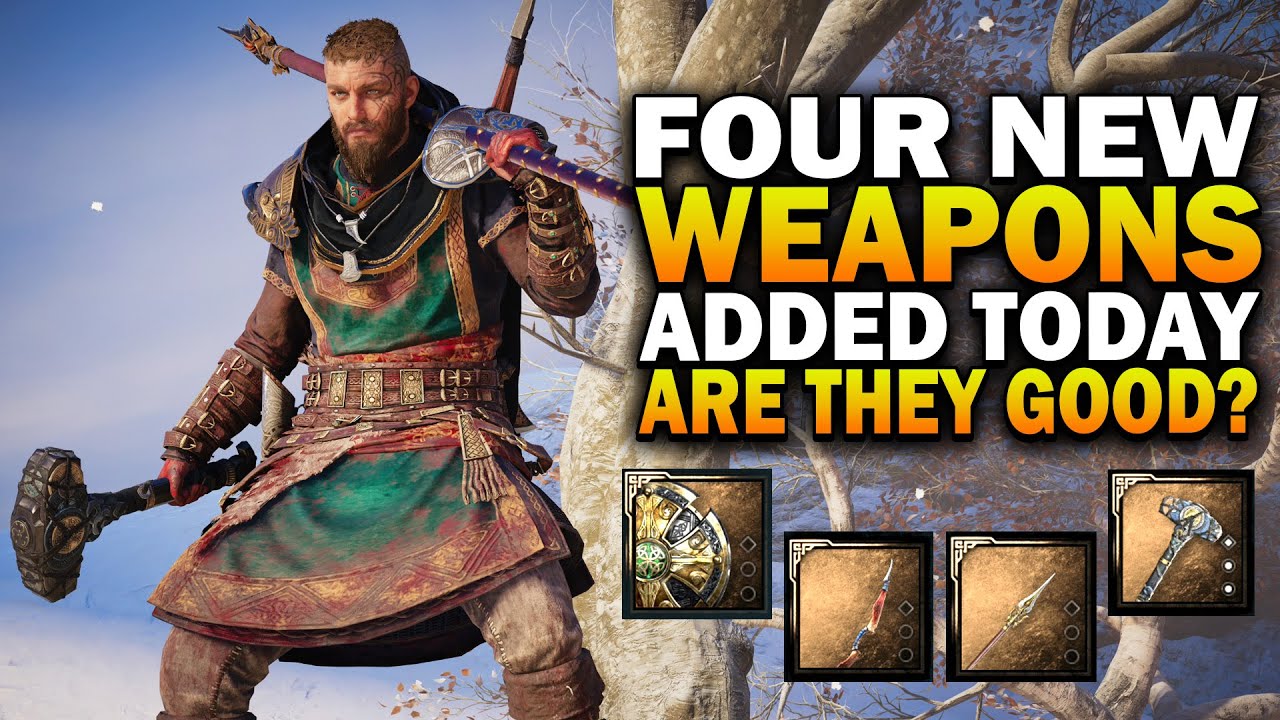 Assassin’s Creed Valhalla Update: Are the Four New Weapons Any Good?