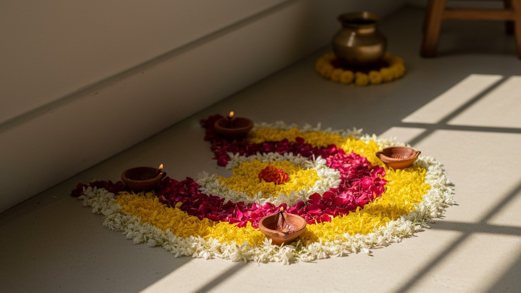 Last-minute diwali dazzle: 6 super easy rangoli ideas