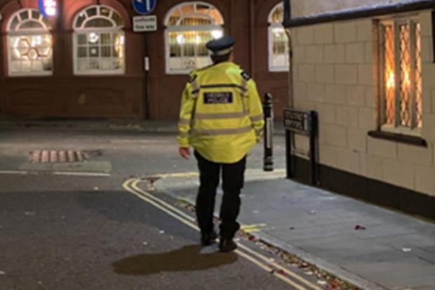 Police carry out high-visibility patrols as part of anti-social ...