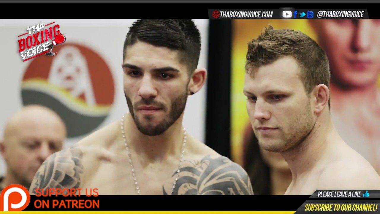 🔴Jeff Horn vs Michael Zerafa go face 2 face after weigh-in🔥