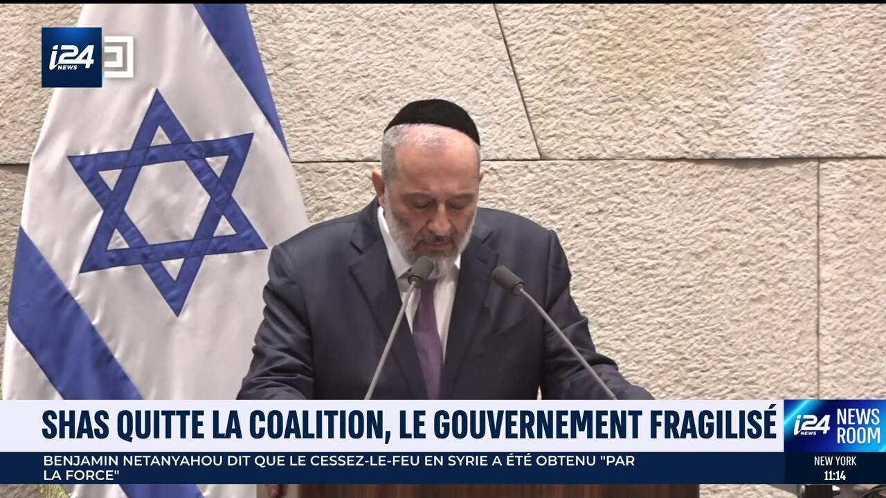 Le parti Shas ne reviendra pas au gouvernement tant que la loi sur la ...