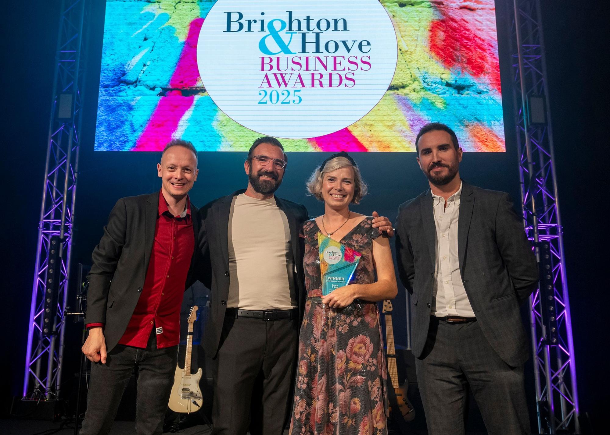 Brighton & Hove Business Awards celebrate B Corp Lighting Studio Spark ...