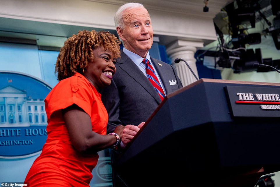 Karine Jean-Pierre shares why Biden left her 'enraged and heartbroken'