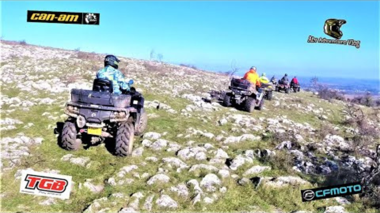 Extraordinary Landscape ATV Ride Day With Can-Am, CFMoto, TGB