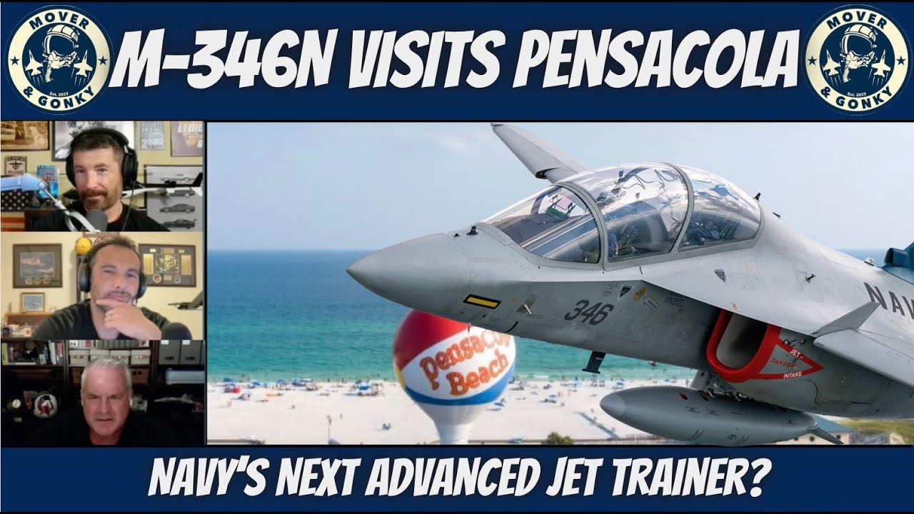 Navy Eyes M-346N Trainer at Pensacola - Fighter Pilot Breakdown