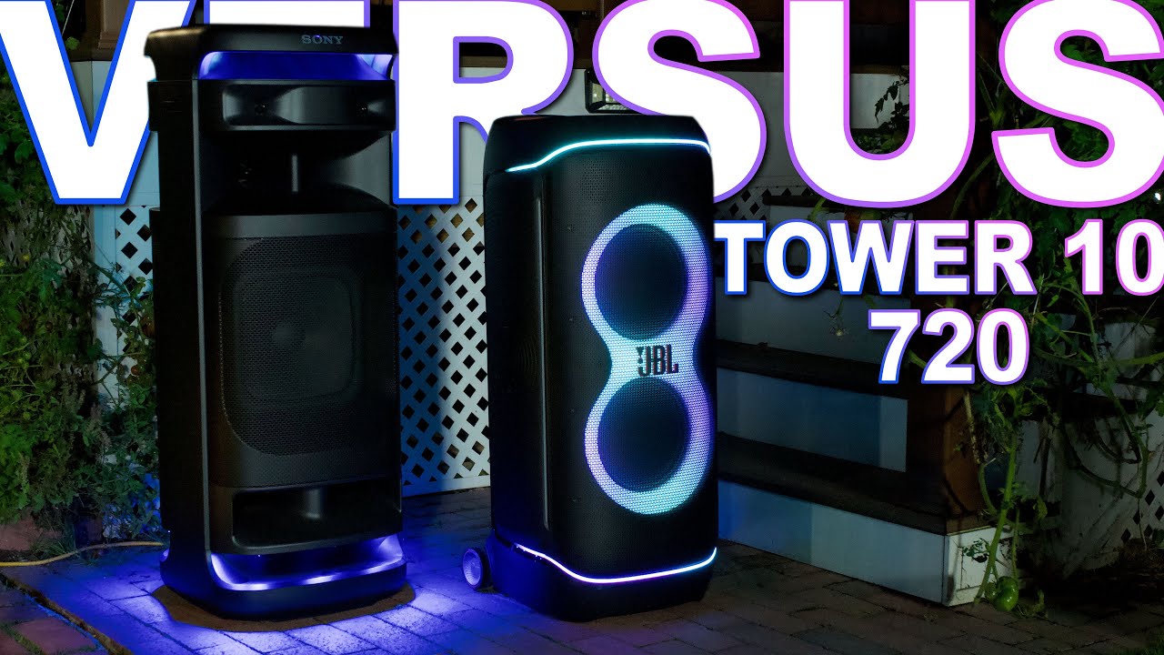 JBL PartyBox 720 vs Sony ULT Tower 10 – Ultimate Speaker Showdown