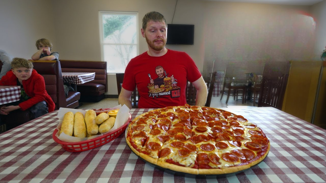 Taking On The Undefeated 100 Pound Pizza