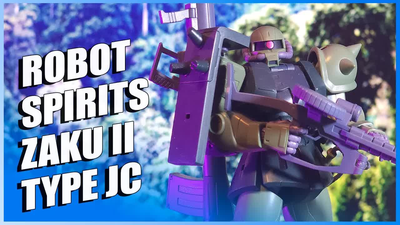 Robot Spirits Zaku II Type JC [Gundam action figure review]