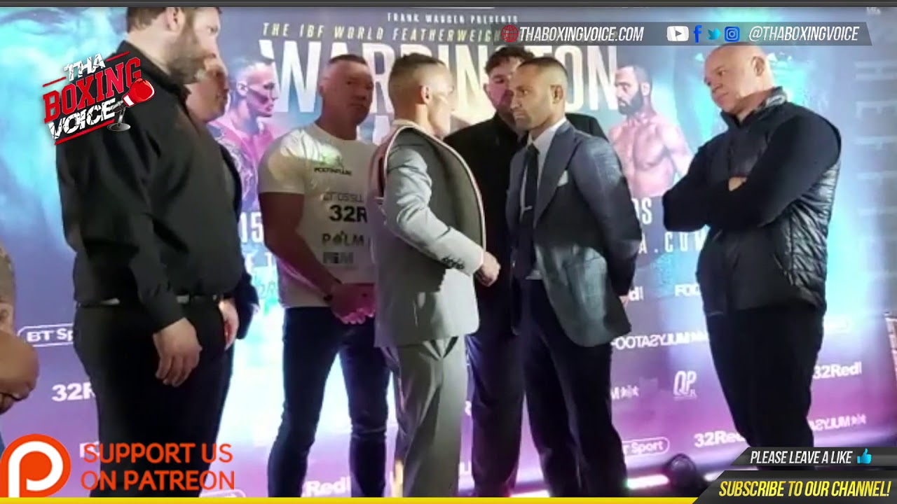 🔴Josh Warrington vs. Kid Galahad face off