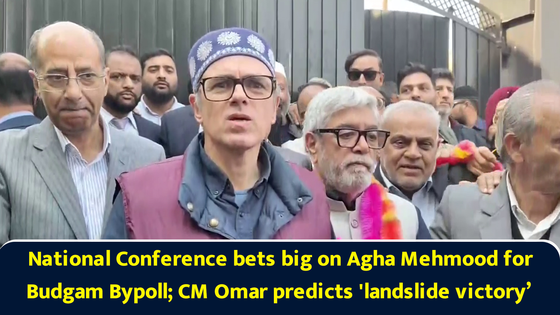 National Conference bets big on Agha Mehmood for Budgam Bypoll; CM Omar ...