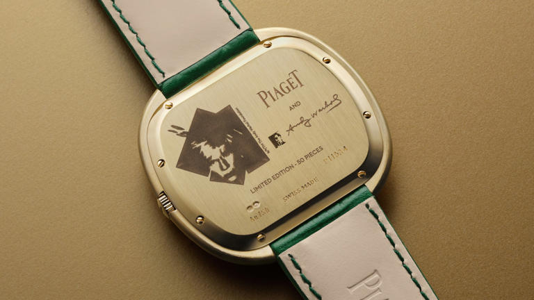 New Piaget watch is a stunning ode to artist Andy Warhol