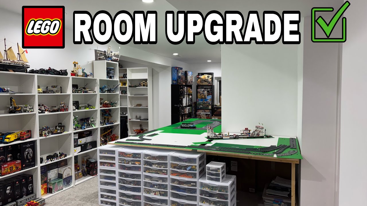 LEGO Room Makeover: Building a Custom LEGO City
