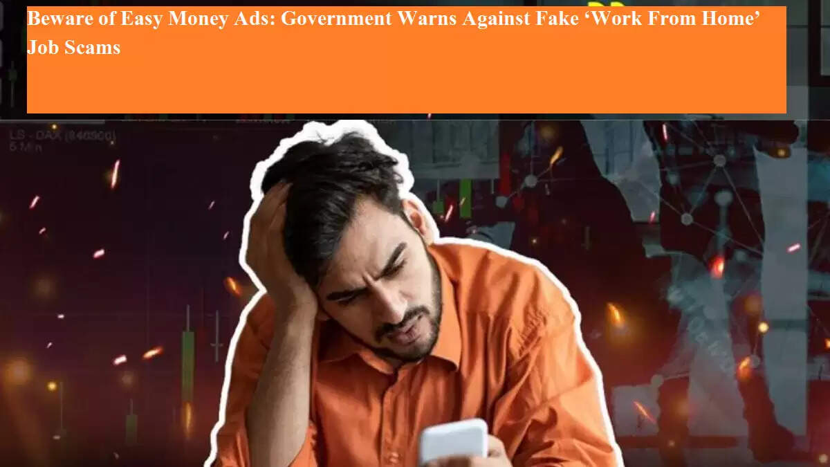 Beware of Easy Money Ads: Government Warns Against Fake ‘Work From Home ...