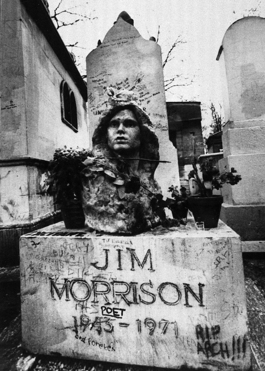 Jim Morrison's Gravesite Bust Was Found. The Mystery of Its ...