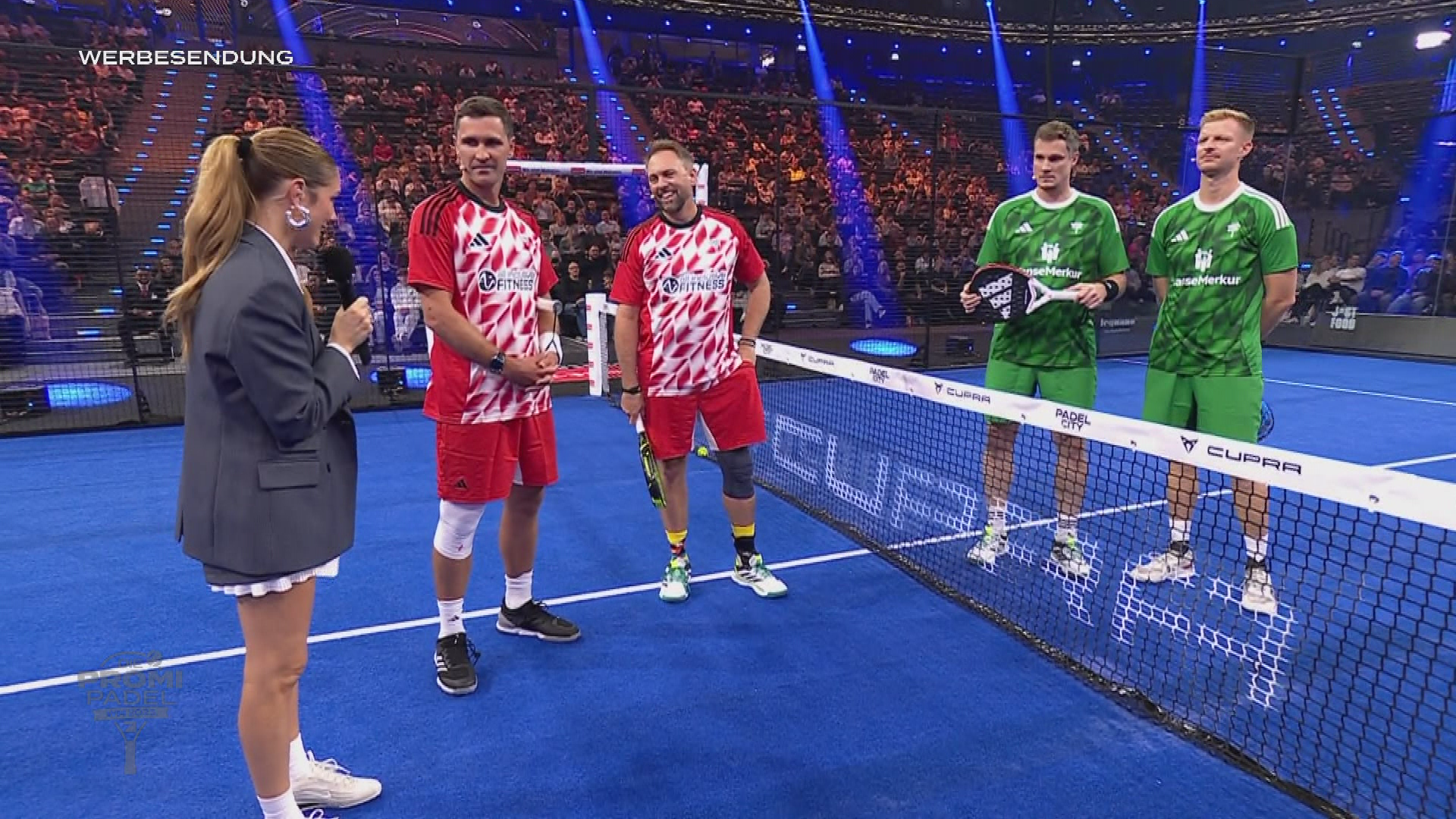 Halbfinale: Mischa Zverev & Steven Gätjen gegen Stephan Gerick ...