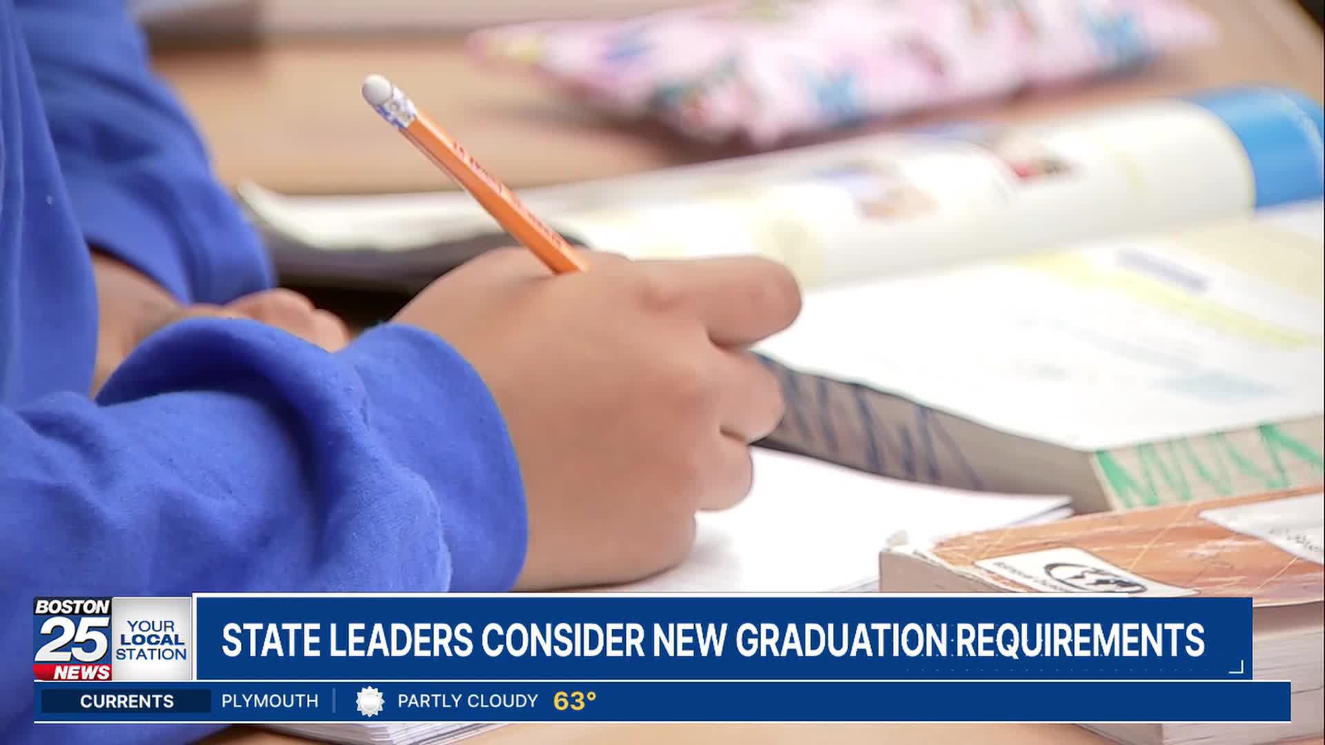 Massachusetts education leaders consider new high school graduation ...
