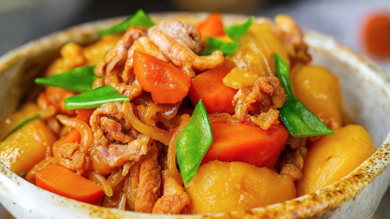 How to Make Nikujaga Meat Potato Stew