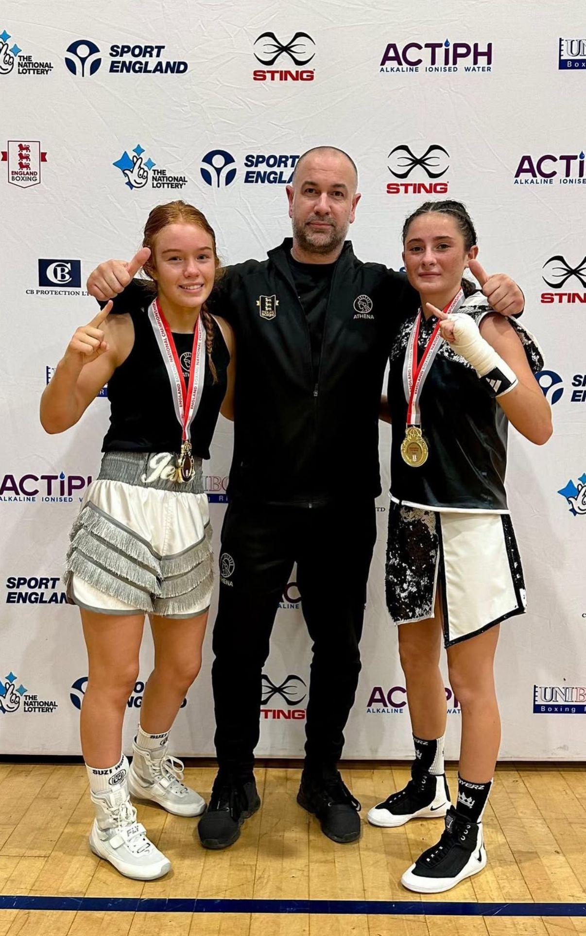 Double National Glory for Athena Female Empowerment