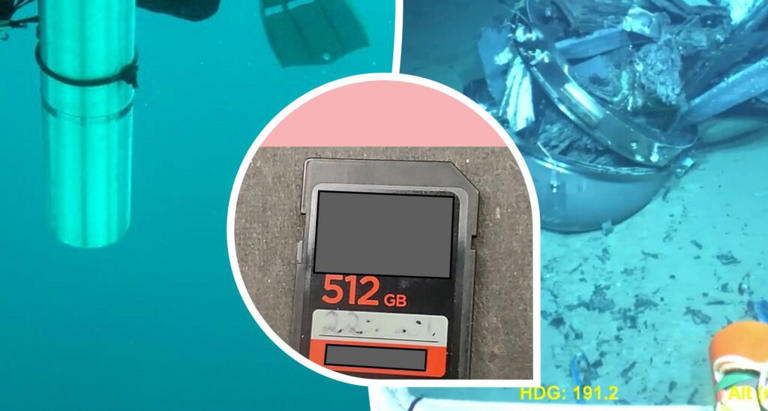 Eerie photos found on camera in wreckage of doomed Titan submersible
