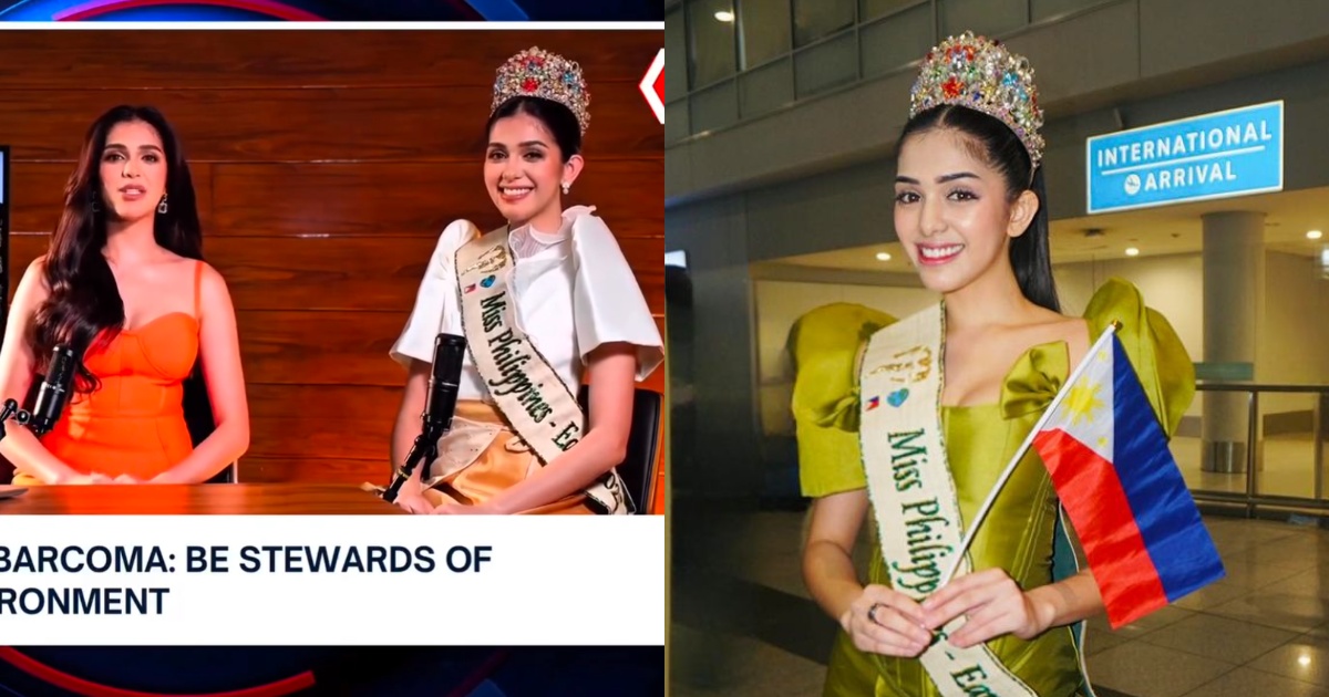 Miss Earth Philippines' Joy Barcoma is tickling everyone's funny bone ...