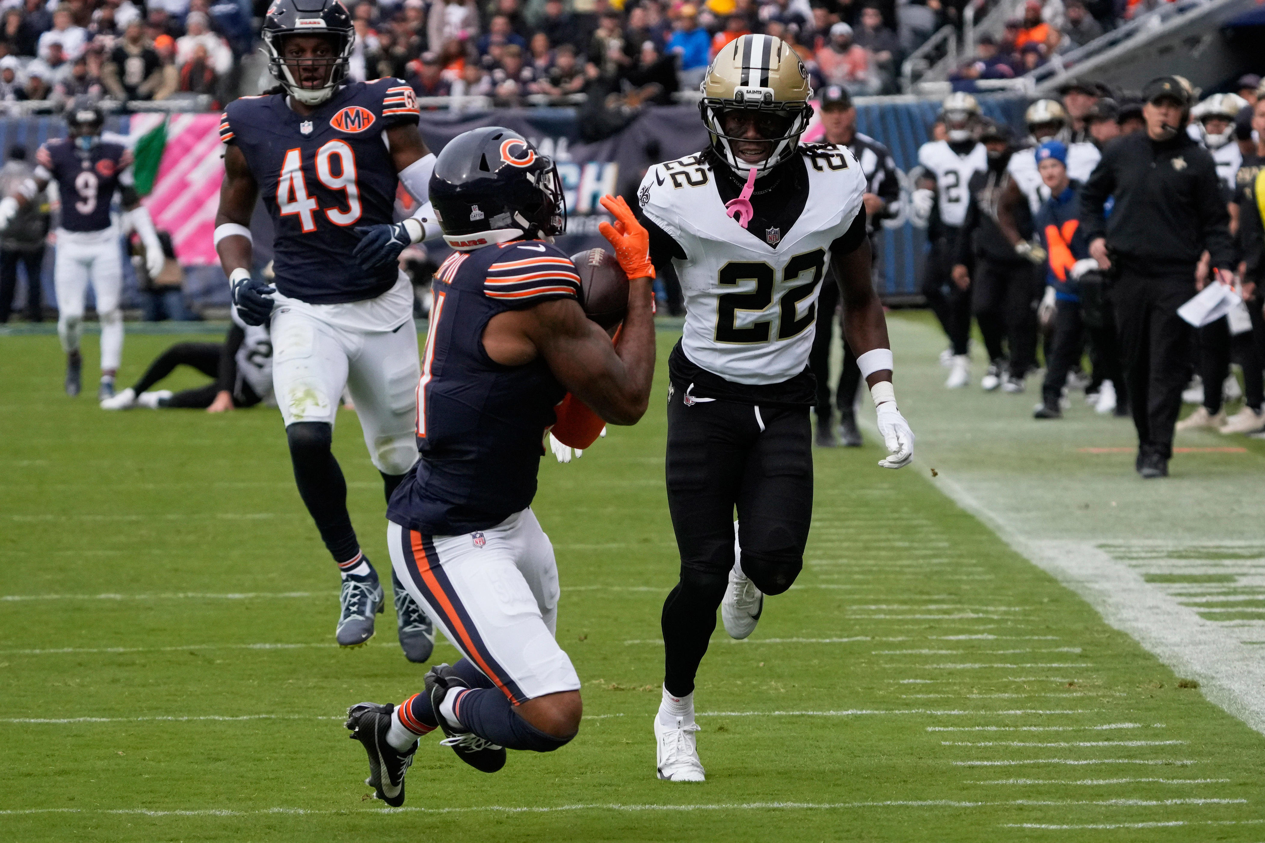 3 key matchups to watch as Bears battle Ravens in Week 8
